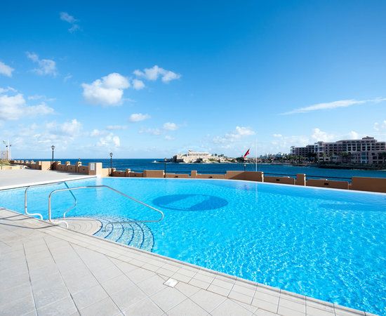Day at the Corinthia St George Lido including back massage, use of Spa ...